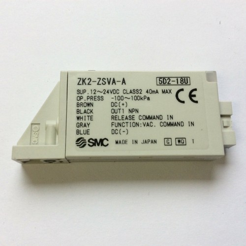SMC ZK2-ZSVA-A Digital Pressure Switch for Vacuum Assembly Energy Saver ...
