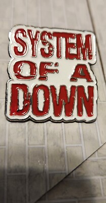 System Of A Down SOAD Enamel Pin Serj Tankian Toxicity | eBay