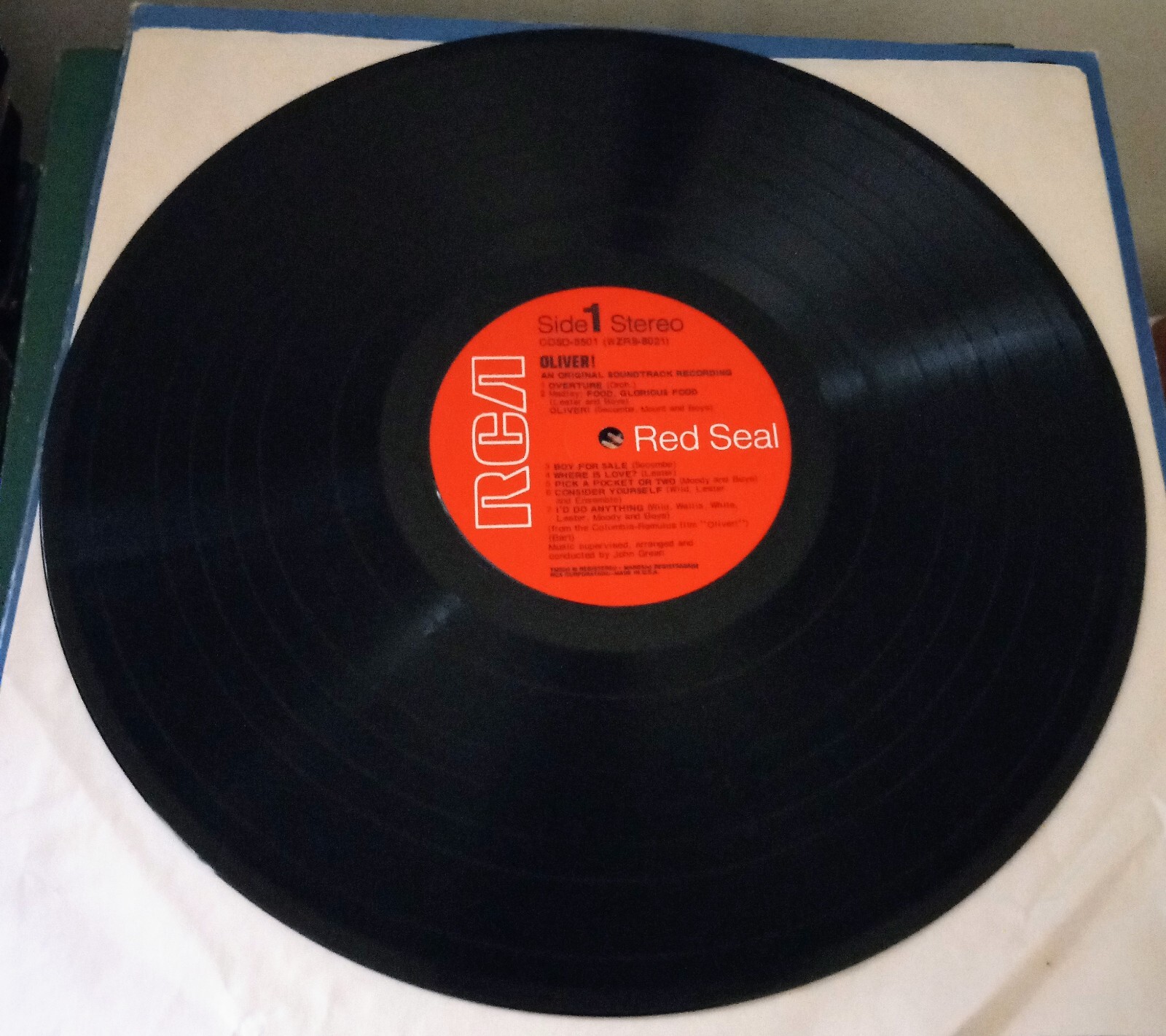 OLIVER! Vinyl LP An Original Soundtrack Recording, Columbia 1968. COSD ...