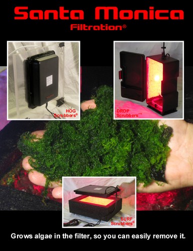 HOG.5 Algae Scrubber UAS® ATS Aquarium Filter Chaeto Reactor Skimmer ...