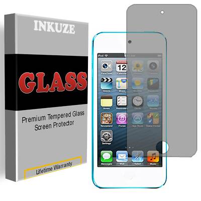 Privacy Anti-Spy Tempered Glass Screen Protector For iPod Touch 6th 5th ...