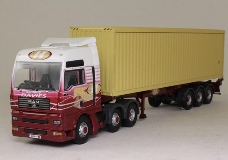 Corgi Hauliers of Renown Yellow 40ft Container Truck Load Model CC13416 ...