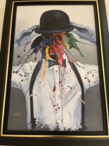 Kre8 (Kevin Vigil) - “Dapper Dan”- signed Fine Art (Limited edition ...