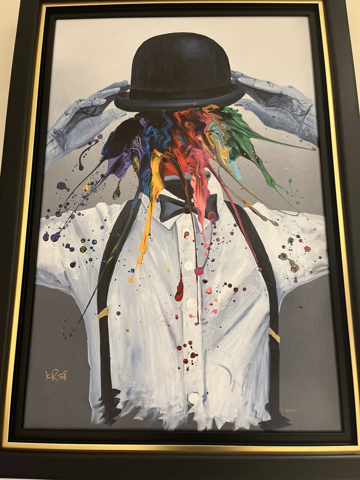 Kre8 (Kevin Vigil) - “Dapper Dan”- signed Fine Art (Limited edition ...