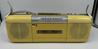Vintage Sharp QT-50 W Radio Cassette Player Boombox TESTED | eBay