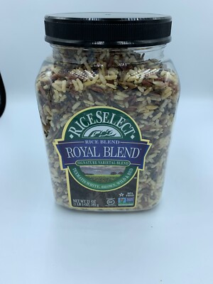 Rice Select Royal Blend, Texmati White, Brown, Wild, & Red Rice, 21 oz ...