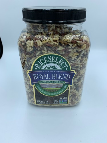 Rice Select Royal Blend, Texmati White, Brown, Wild, & Red Rice, 21 oz ...