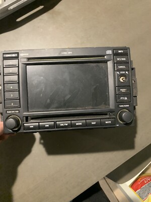 Crysler Dodge Jeep Grand Cherokee 300 Aspen Navigation Radio Untested ...