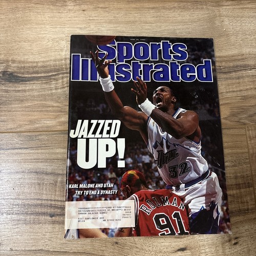 Sports Illustrated Magazine (June 16, 1997) (Karl Malone, Utah Jazz ...