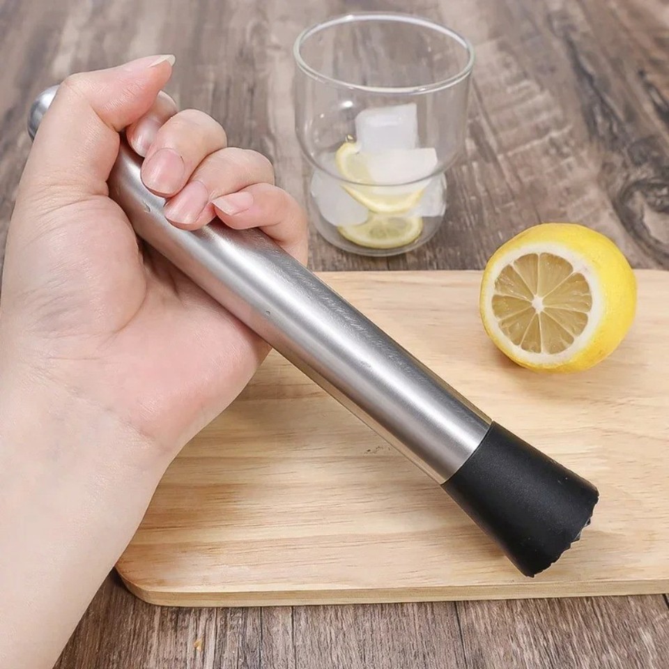 Barware Tool Mixing Stick PP DIY Drink Fruit Muddler Cocktail Muddler ...