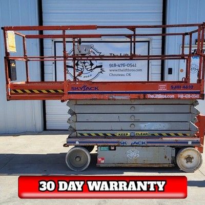 2006 Skyjack SJIII 4632 32 ft. Electric Scissor Lift Aerial Manlift ...