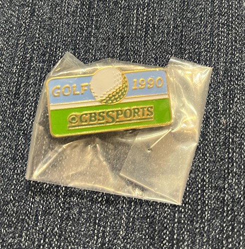 Golf CBS Sports Media Lapel Pin ~ Vintage 1990 | eBay