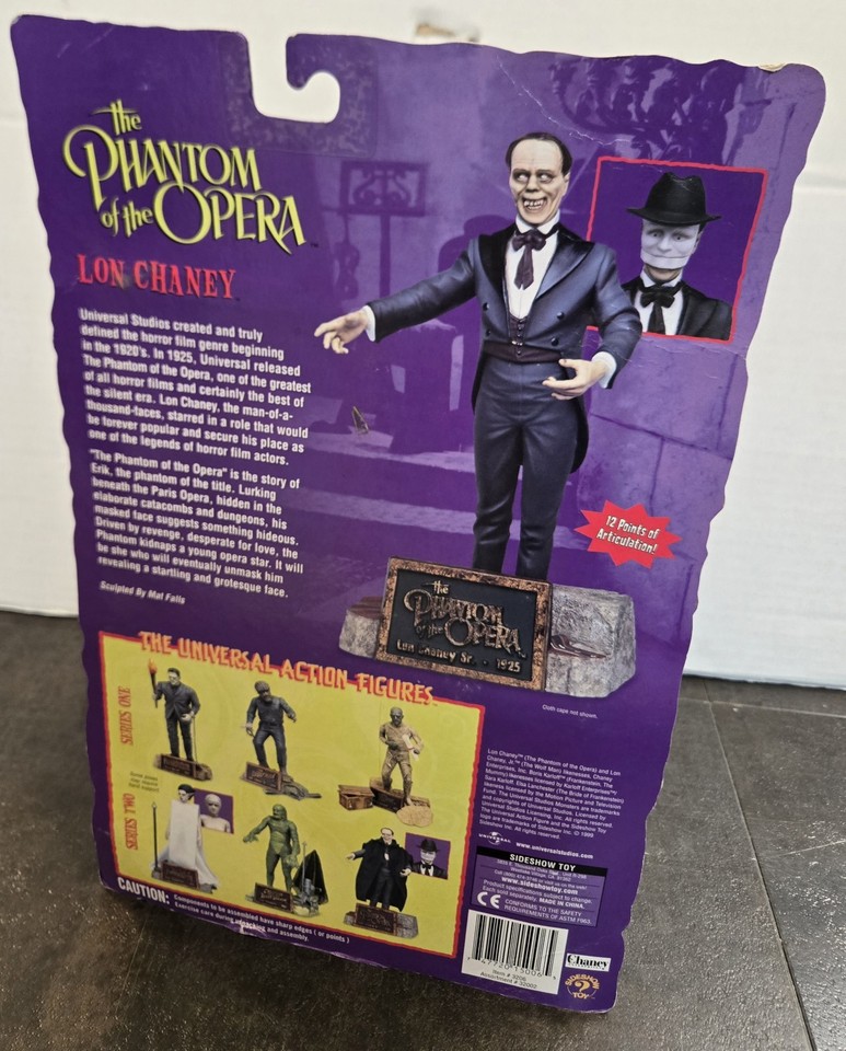 NEW SIDESHOW UNIVERSAL MONSTERS PHANTOM OF THE OPERA Lon Chaney Figure ...