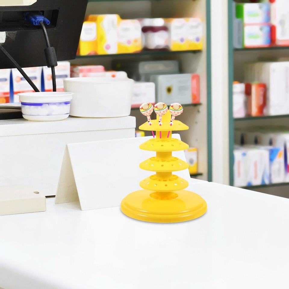 Convenient Lollipop Stand Tabletop Holder Candy Display Rack Stands ...