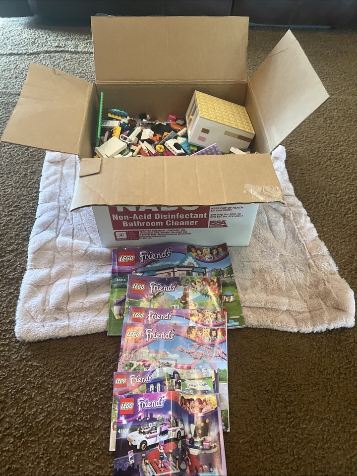 Lego Friends Lot Of Legos With 6 Manuals (13 Pounds) | eBay