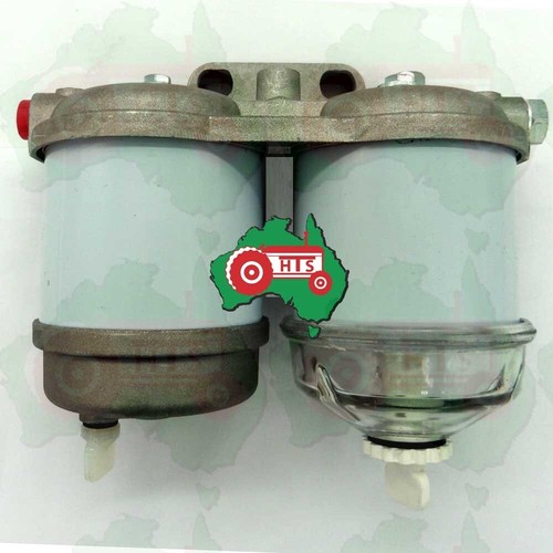 Fits for CAV Dual Filter Housing Glass Aluminium Excavator 1/2"UNF ...