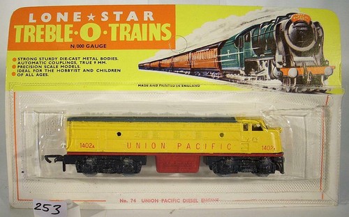 Lone Star Locos Track N / 000 Scale No. 74 Diesel Engine Union Pacific ...