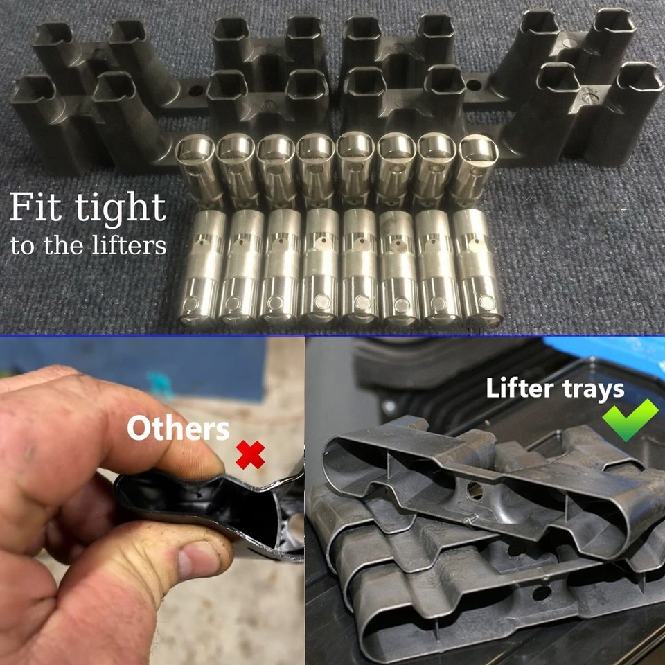 For GM LS7 Lifters With Guide Trays For Chevy GMC LS/LQ 4.8/5.3 5.7/6.0 ...