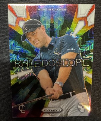 Martin Kaymer Prizm LIV Golf Kaleidoscope White Mojo Prizm /36 Cleeks ...