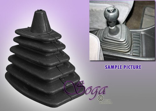 OE STYLE BLACK PLASTIC SHIFTER BOOT COVER FOR 1985-1992 VW JETTA GOLF ...