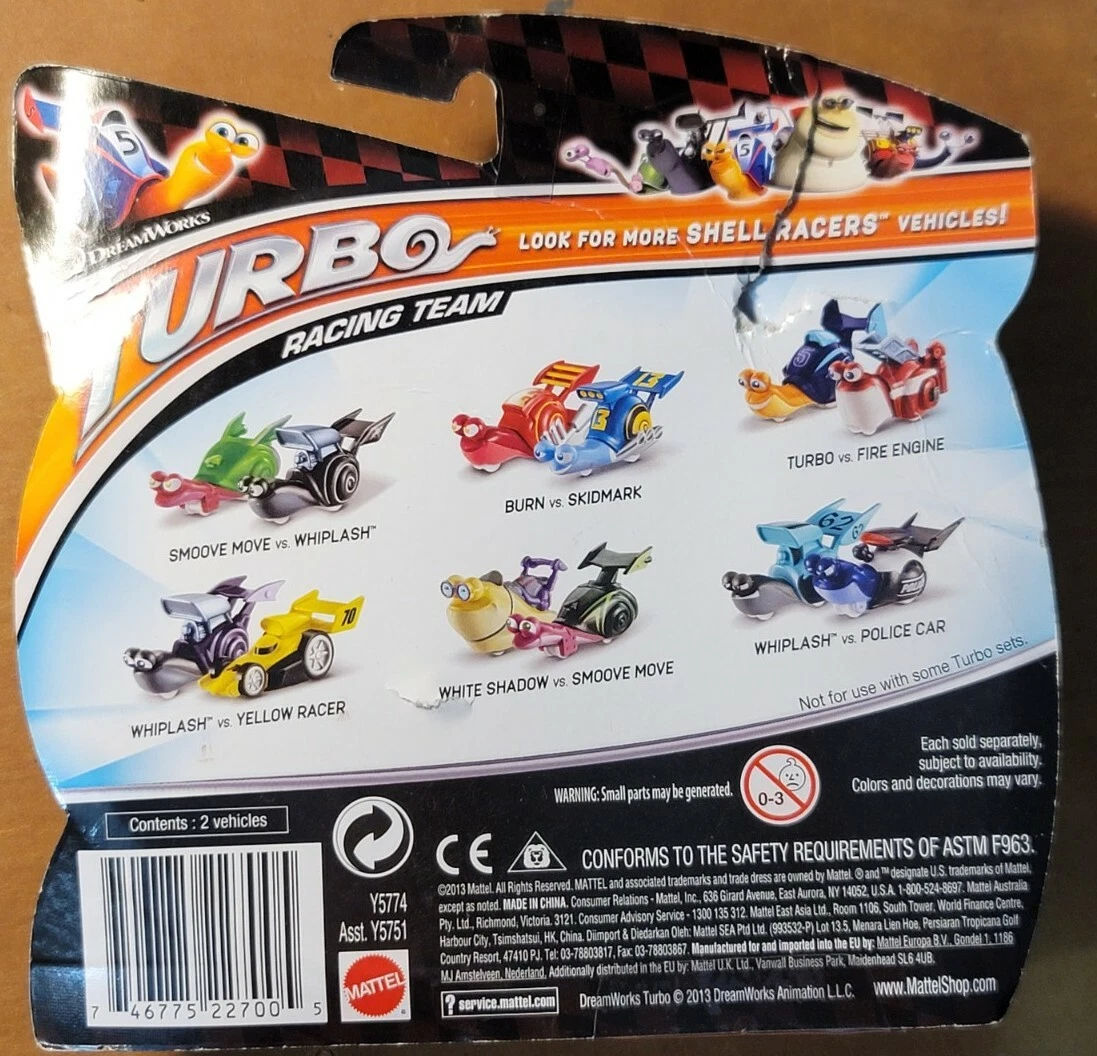Turbo Movie Characters Toys