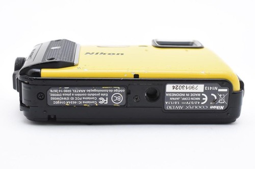 Nikon AW130 Coolpix Compact Digital Camera yellow | eBay