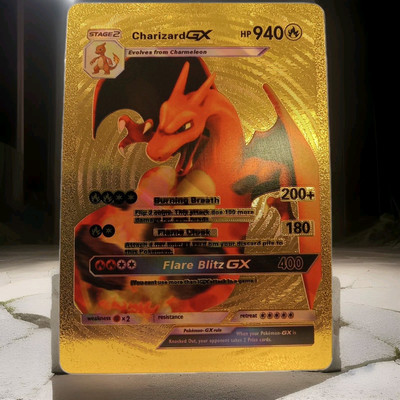 Stage 2 Charizard GX Special Edition Gold Card | eBay