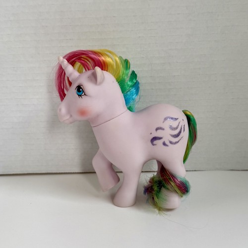Vintage 1983 Hasbro My Little Pony G1 WINDY Unicorn with Rainbow Hair ...