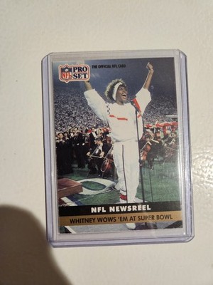 Whitney Houston NFL Pro Set | eBay