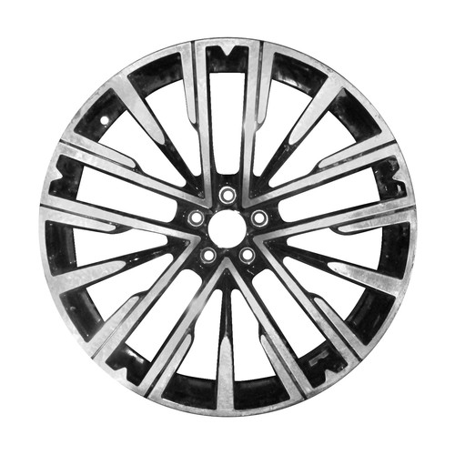 21x10 15 Spoke Refurbished Rear Aluminum Wheel Polished and Painted ...
