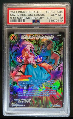 2021 Dragon Ball Majin Buu Assault of the Agents Destruction BT13-034 PSA 10 | eBay