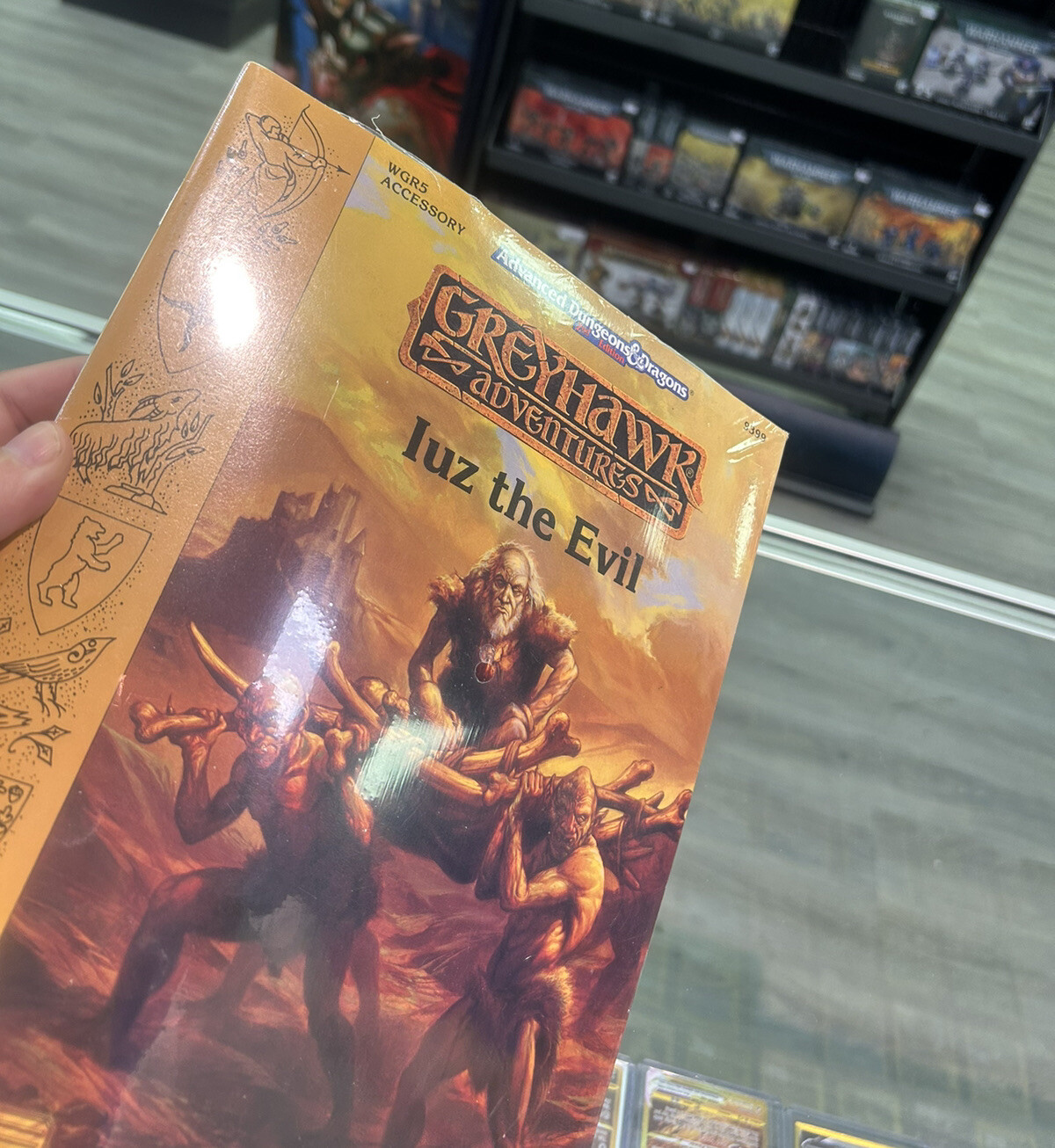 SEALED Iuz The Evil AD&D 2nd Edition Greyhawk Adventures TSR 9399 WGR5 ...