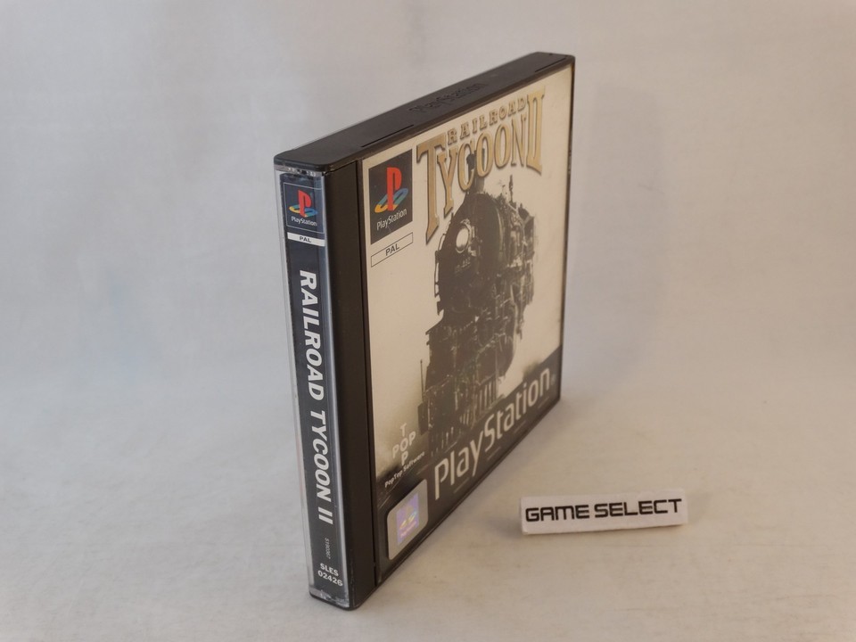 Railroad Tycoon II PLAYSTATION 1 2 3 One PS1 PS2 PS3 Psx Pal - Complete ...