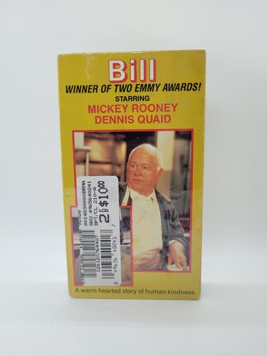 Sealed Bill VHS 1981 VHS Mickey Rooney Dennis Quaid Star Classics HtF ...