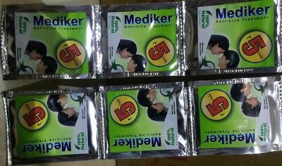 20 pouch Mediker Anti Lice Treatment Shampoo 5 ML Pouch. free shipping ...