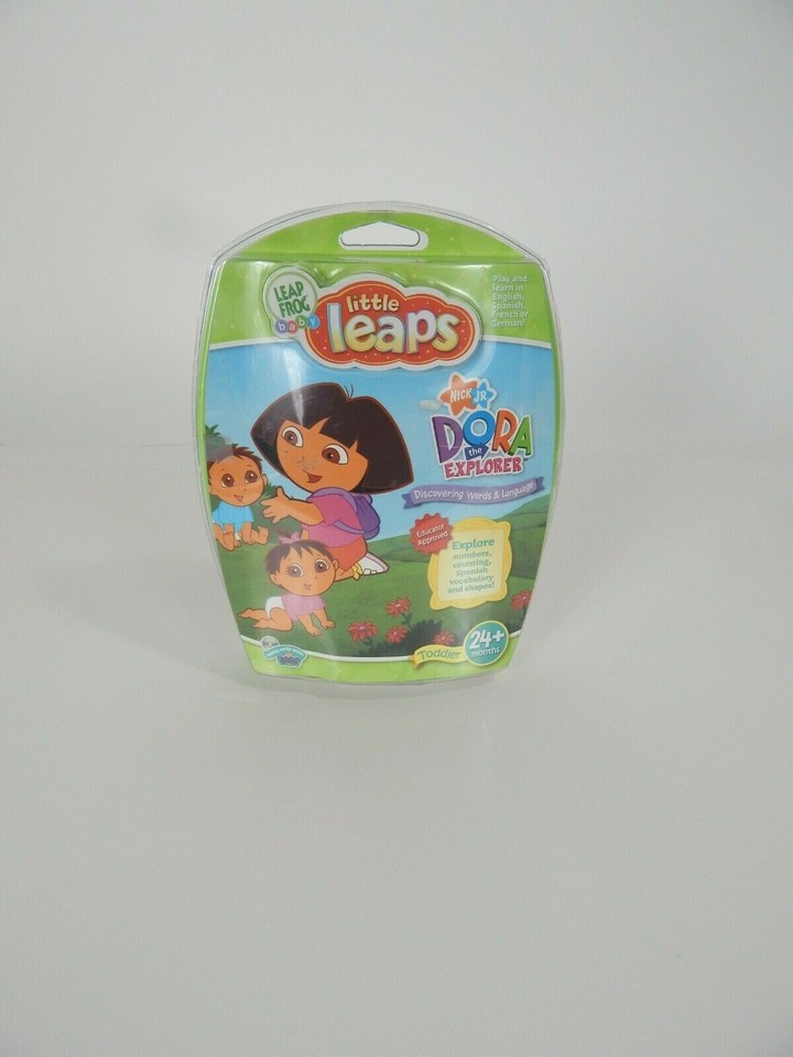 New Leap Frog Baby Little Leaps Nick Jr. Dora the Explorer Discovering ...