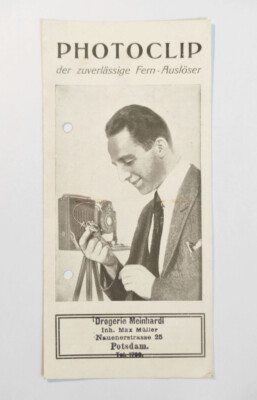 Photoclip the Reliable Remote Shutter Photography Brochure | eBay