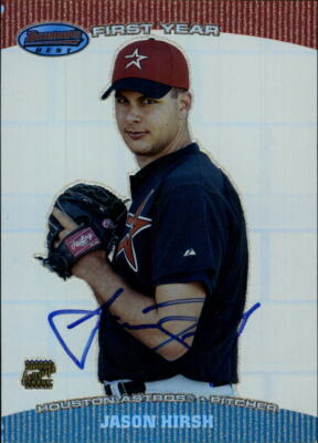 2004 Bowman's Best Autograph #JH Jason Hirsh FY RC Auto - NM-MT | eBay