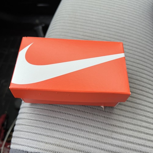 Nike Mini Shoe Box Used For Gift Cards EMPTY BOX ONLY Orange | eBay