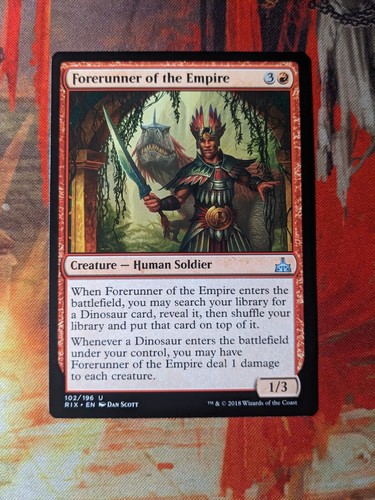MTG Card: (1x) Forerunner of the Empire (Rivals of Ixalan) | eBay