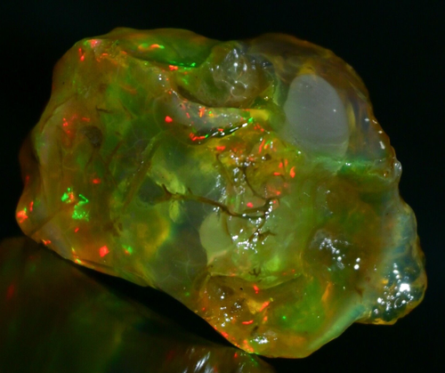 Opale brute 100,00 carats opale éthiopienne naturelle opale brute Welo ...