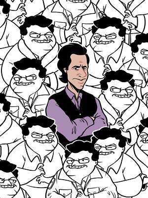 Seinfeld Hello Newman by Kelly Johnson Ltd Edition x/40 Print Poster ...