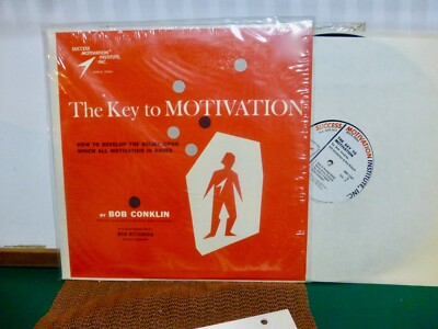 BOB CONKLIN INTRO BY BOB RICHARDS THE KEY TO MOTIVATION NEAR MINT LP | eBay