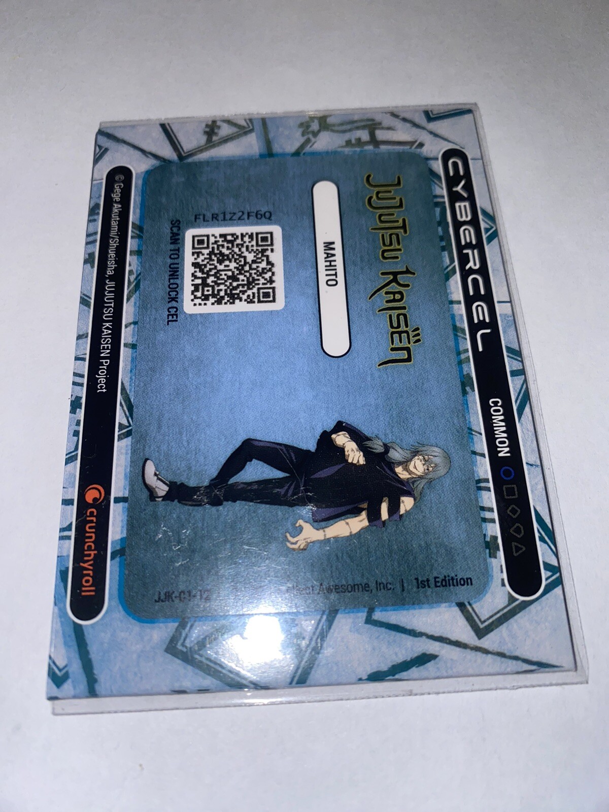Jujutsu Kaisen Mahito Cybercel Card | eBay