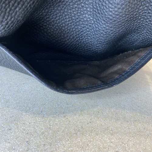 COACH Chelsea Pebbled Black Leather & Brown 10132 Hobo Shoulder Handbag ...