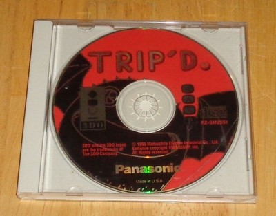 Trip'd (Tripd) - Panasonic 3DO Puzzle Video Game, Disc Only, Tested and ...