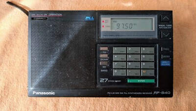 Vintage Portable Radio Panasonic RF-B40 FM/LW/MW/SW | eBay