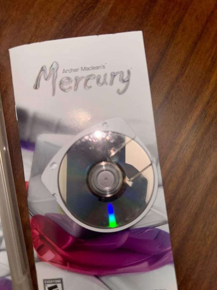 Archer MacLean's Mercury (Sony PSP, 2005) 893384000274 | eBay