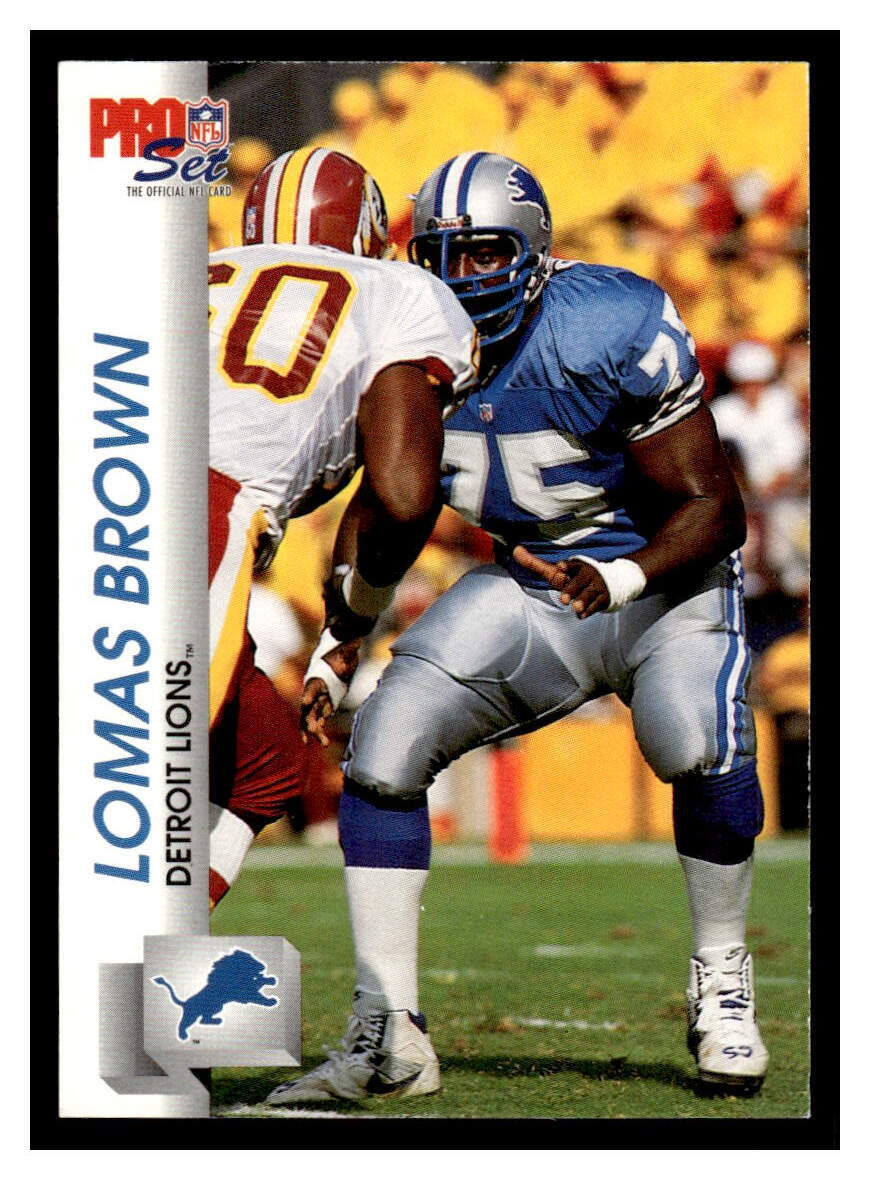 1992 Pro Set - #491 Lomas Brown for sale online | eBay