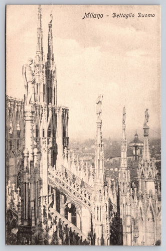 Postcard Milano Italy Dettaglio Duomo 1905 | eBay